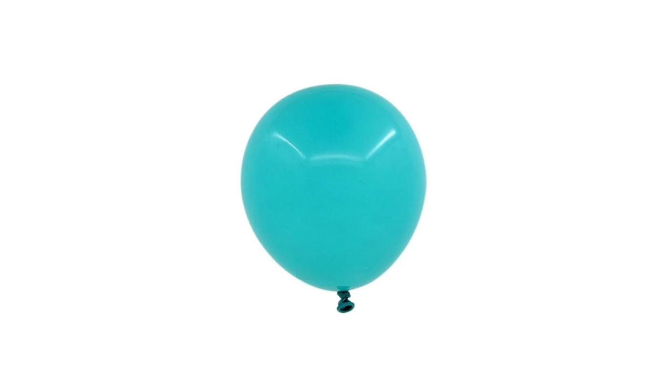 GLOBOS R5 5O UNIDADES TURQUESA CLARO - UNIVERSO MAGICO