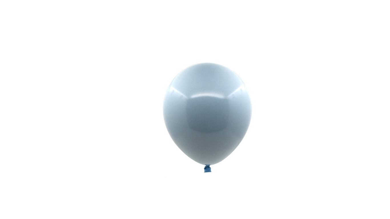 GLOBOS DOBLES CELESTE PASTEL R10 - UNIVERSO MAGICO