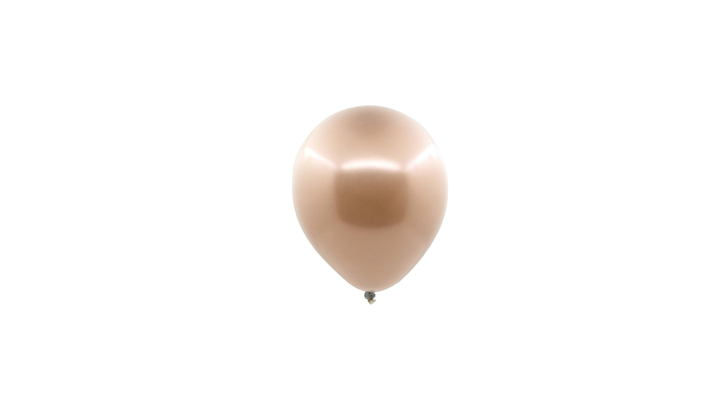 GLOBOS DOBLES ROSA ORO R10 - UNIVERSO MAGICO